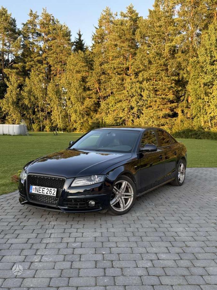 Blue Audi A4 2009 in Vilnius, with an engine capacity of 2.70 L and mileage of 367 thousand km for 6300 €, photo 3 on AUTOMOTO.COM.LV