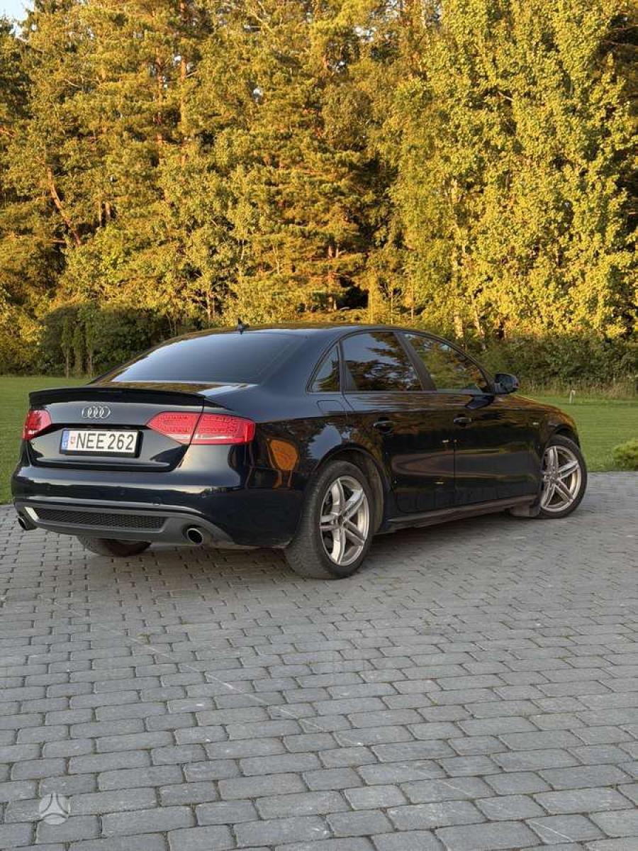 Blue Audi A4 2009 in Vilnius, with an engine capacity of 2.70 L and mileage of 367 thousand km for 6300 €, photo 4 on AUTOMOTO.COM.LV