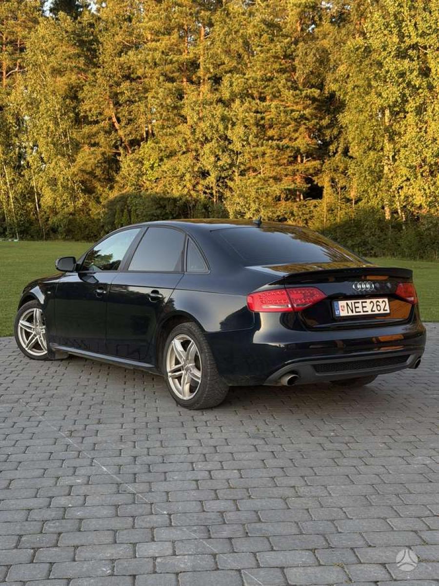 Blue Audi A4 2009 in Vilnius, with an engine capacity of 2.70 L and mileage of 367 thousand km for 6300 €, photo 5 on AUTOMOTO.COM.LV
