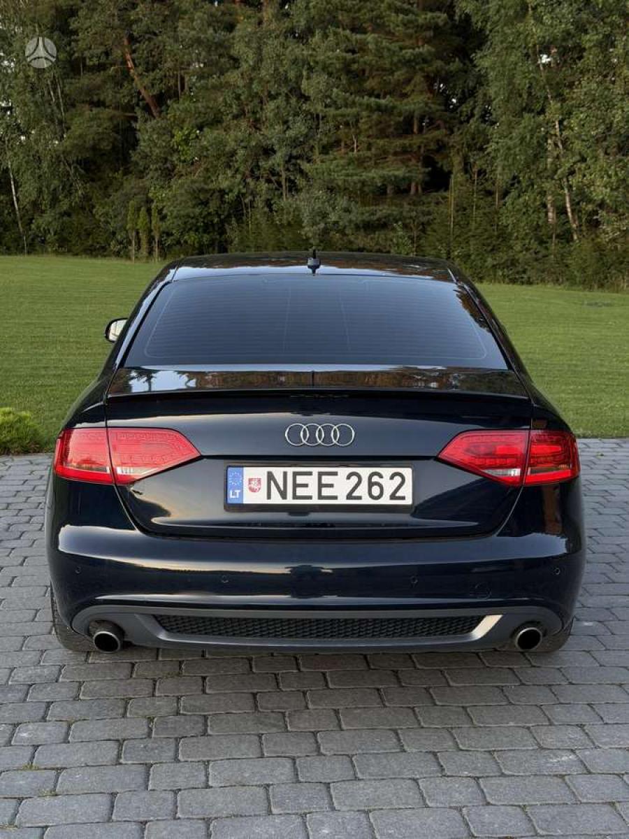 Blue Audi A4 2009 in Vilnius, with an engine capacity of 2.70 L and mileage of 367 thousand km for 6300 €, photo 10 on AUTOMOTO.COM.LV