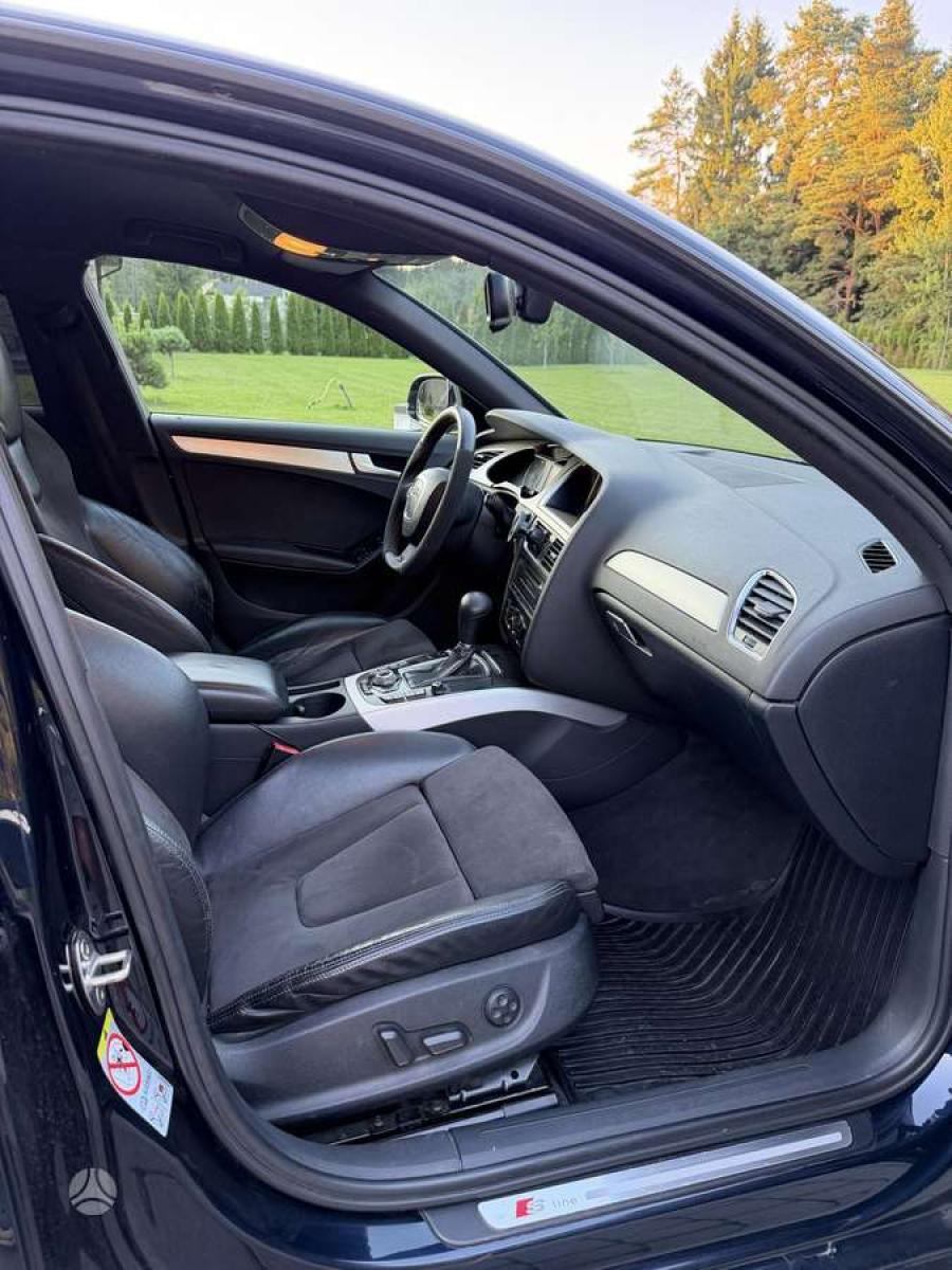 Blue Audi A4 2009 in Vilnius, with an engine capacity of 2.70 L and mileage of 367 thousand km for 6300 €, photo 12 on AUTOMOTO.COM.LV