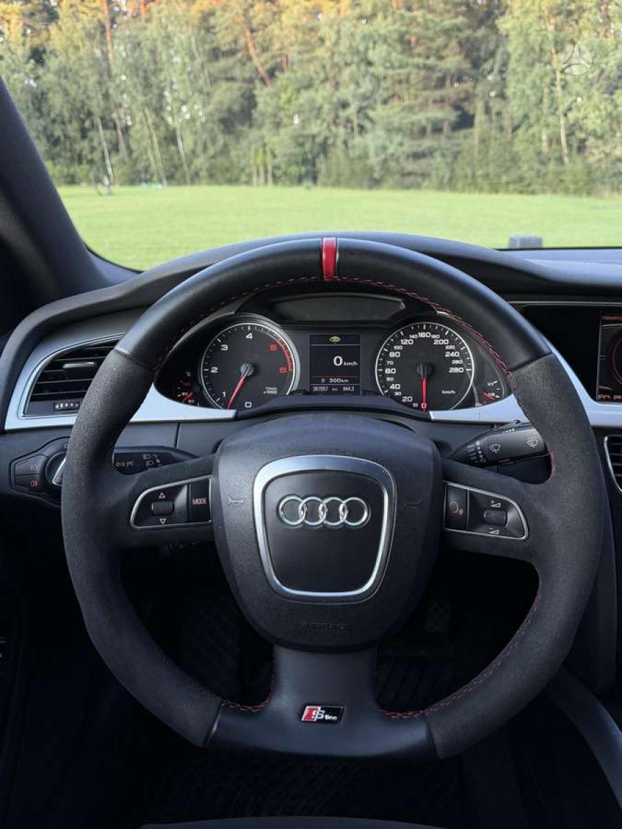 Blue Audi A4 2009 in Vilnius, with an engine capacity of 2.70 L and mileage of 367 thousand km for 6300 €, photo 16 on AUTOMOTO.COM.LV