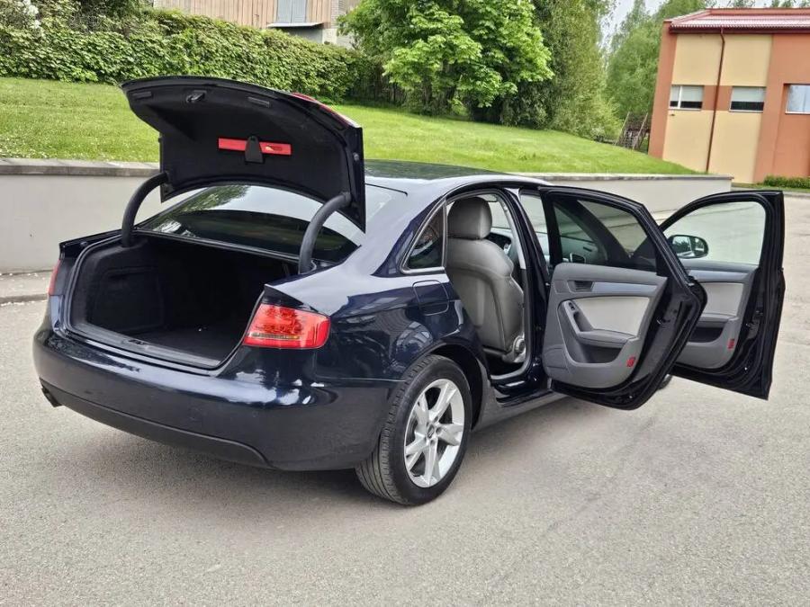 Zils Audi A4 2010 Jēkabpils, ar dzinēja tilpumu 2.00 L un nobraukumu 292 tūkst. km par 4990 €, foto 21 vietnē AUTOMOTO.COM.LV