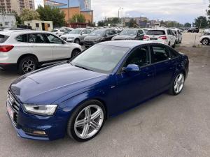 Zils Audi A4 2012 Rīga, ar dzinēja tilpumu 2.00 L un nobraukumu 257 tūkst. km par 10750 €, foto  vietnē AUTOMOTO.COM.LV