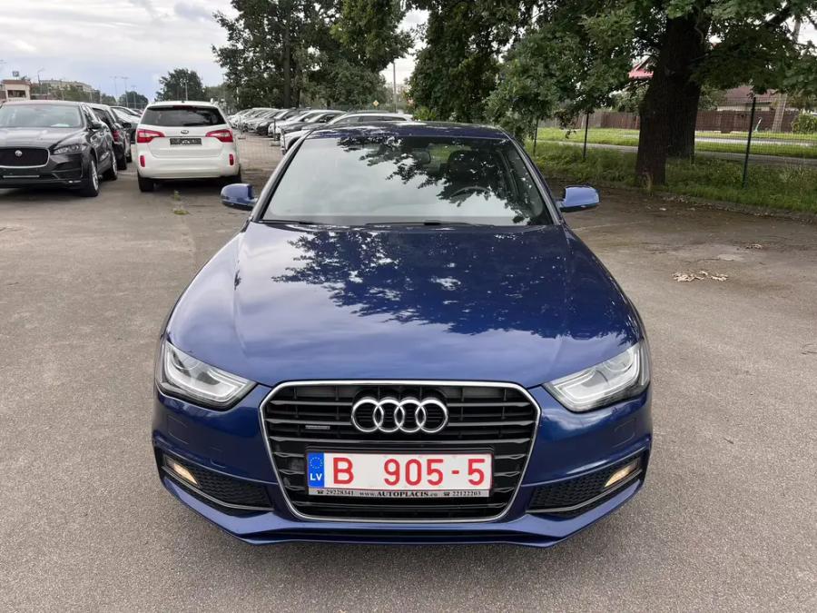 Blue Audi A4 2012 in Riga, with an engine capacity of 2.00 L and mileage of 257 thousand km for 10750 €, photo 3 on AUTOMOTO.COM.LV