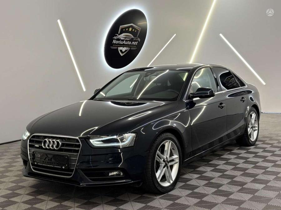 Zils Audi A4 2012 Marijampole, ar dzinēja tilpumu 2.97 L un nobraukumu 367 tūkst. km par 7450 €, foto 24 vietnē AUTOMOTO.COM.LV