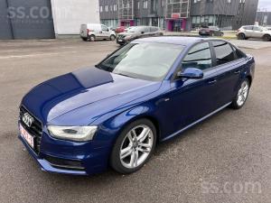 Blue Audi A4 2013 in Limbazi, with an engine capacity of 2.00 L and mileage of 189 thousand km for 10550 €, photo  on AUTOMOTO.COM.LV