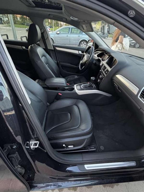 Blue Audi A4 2013 in Vilnius, with an engine capacity of 1.98 L and mileage of 136 thousand km for 9100 €, photo 7 on AUTOMOTO.COM.LV