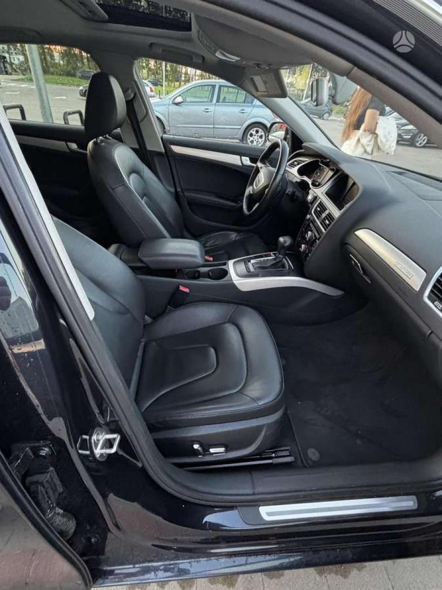 Blue Audi A4 2013 in Vilnius, with an engine capacity of 1.98 L and mileage of 136 thousand km for 9100 €, photo 8 on AUTOMOTO.COM.LV
