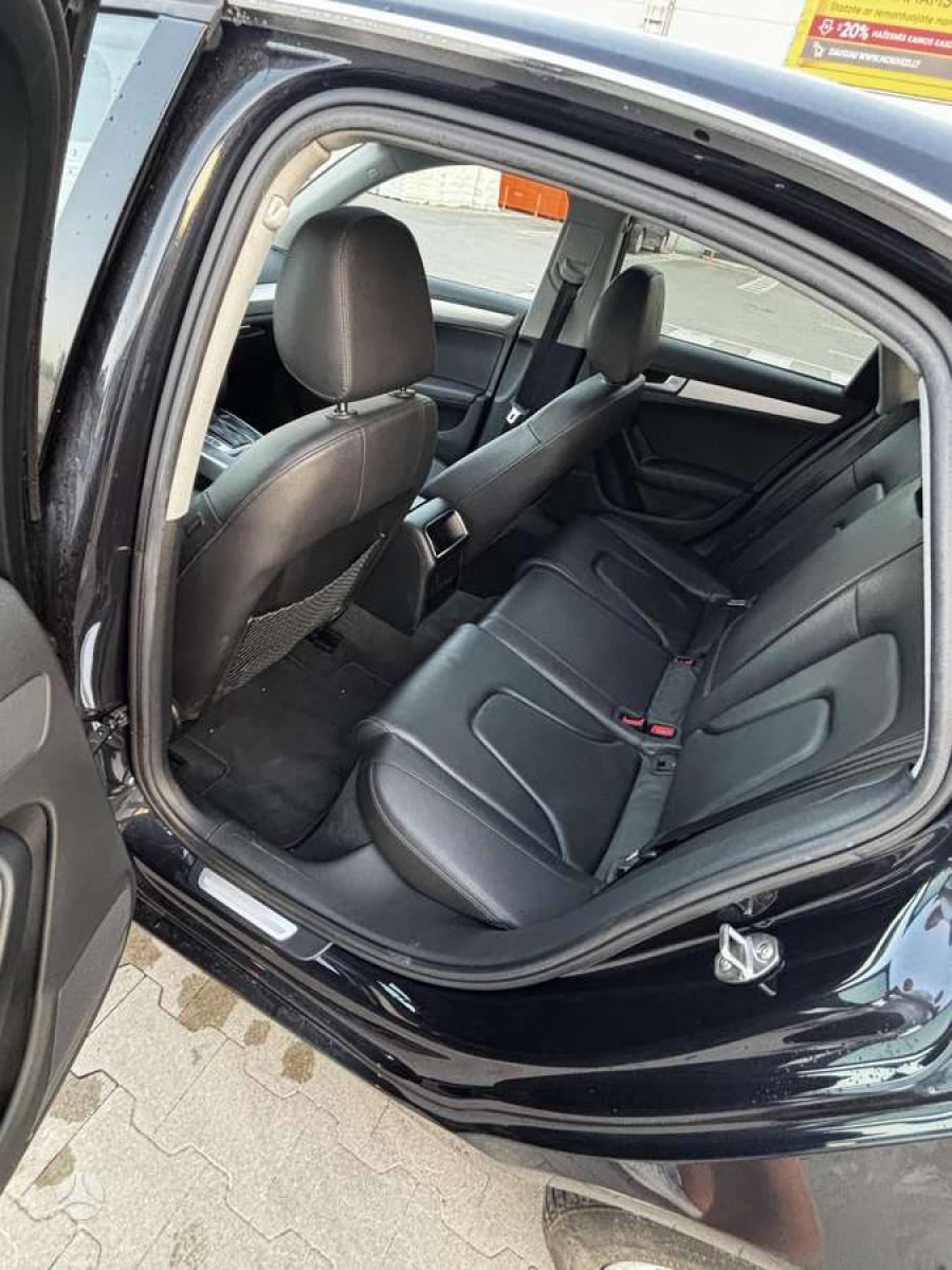 Blue Audi A4 2013 in Vilnius, with an engine capacity of 1.98 L and mileage of 136 thousand km for 9100 €, photo 10 on AUTOMOTO.COM.LV