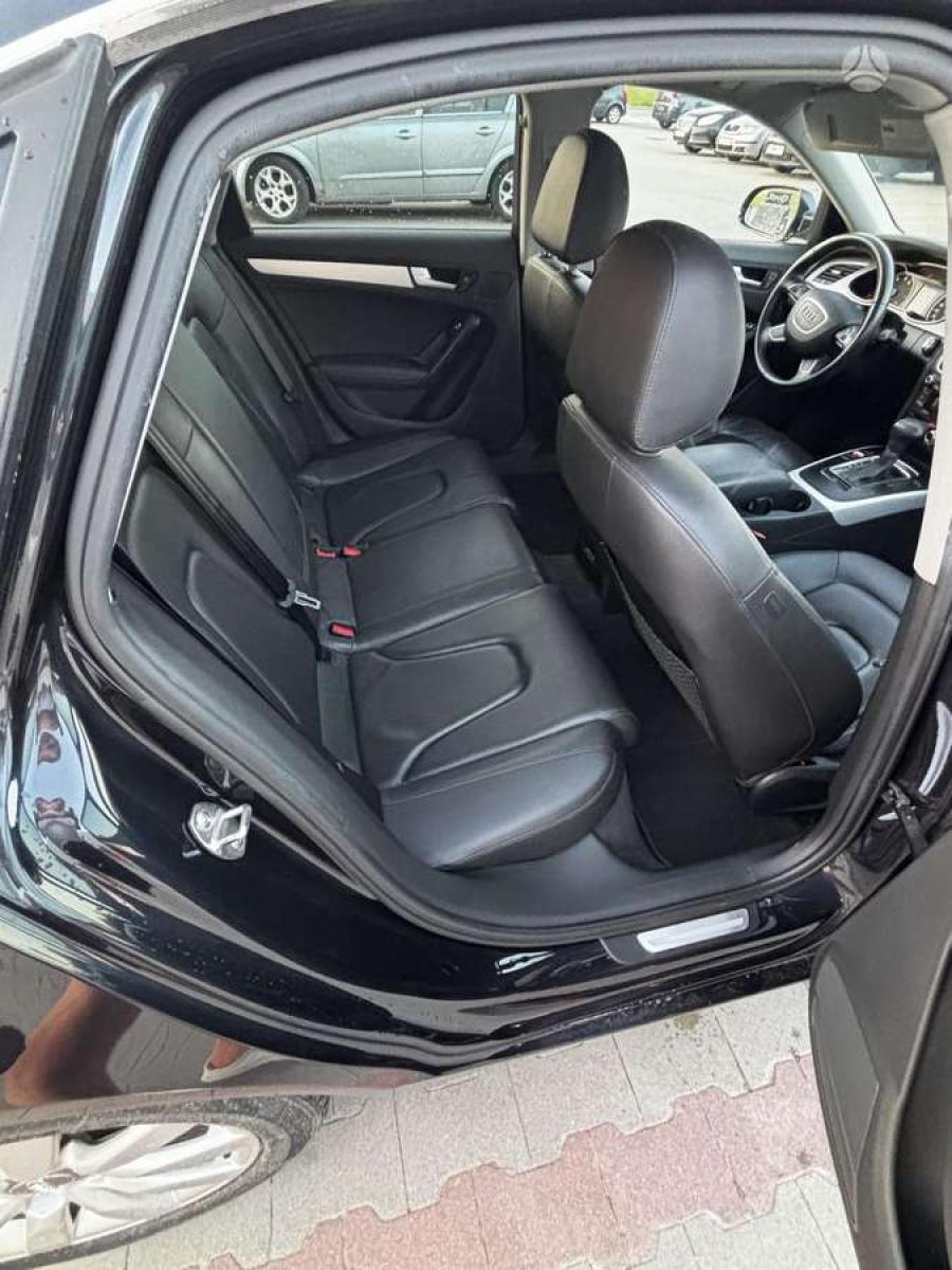 Blue Audi A4 2013 in Vilnius, with an engine capacity of 1.98 L and mileage of 136 thousand km for 9100 €, photo 11 on AUTOMOTO.COM.LV