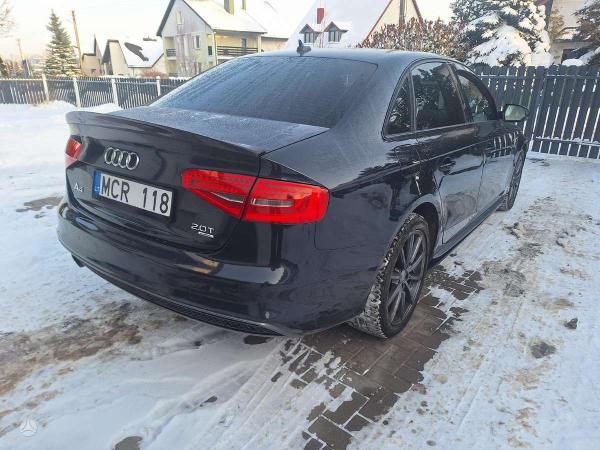 Blue Audi A4 2014 in Vilnius, with an engine capacity of 2.00 L and mileage of 180 thousand km for 9200 €, photo 6 on AUTOMOTO.COM.LV
