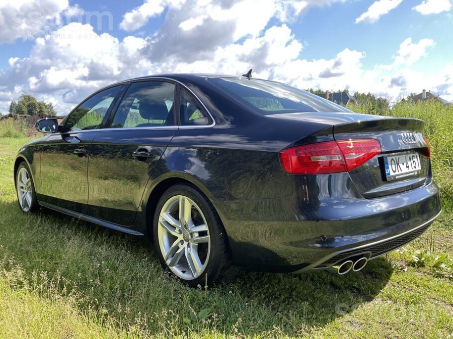 Blue Audi A4 2014 in Riga, with an engine capacity of 1.80 L and mileage of 275 thousand km for 7900 €, photo 5 on AUTOMOTO.COM.LV
