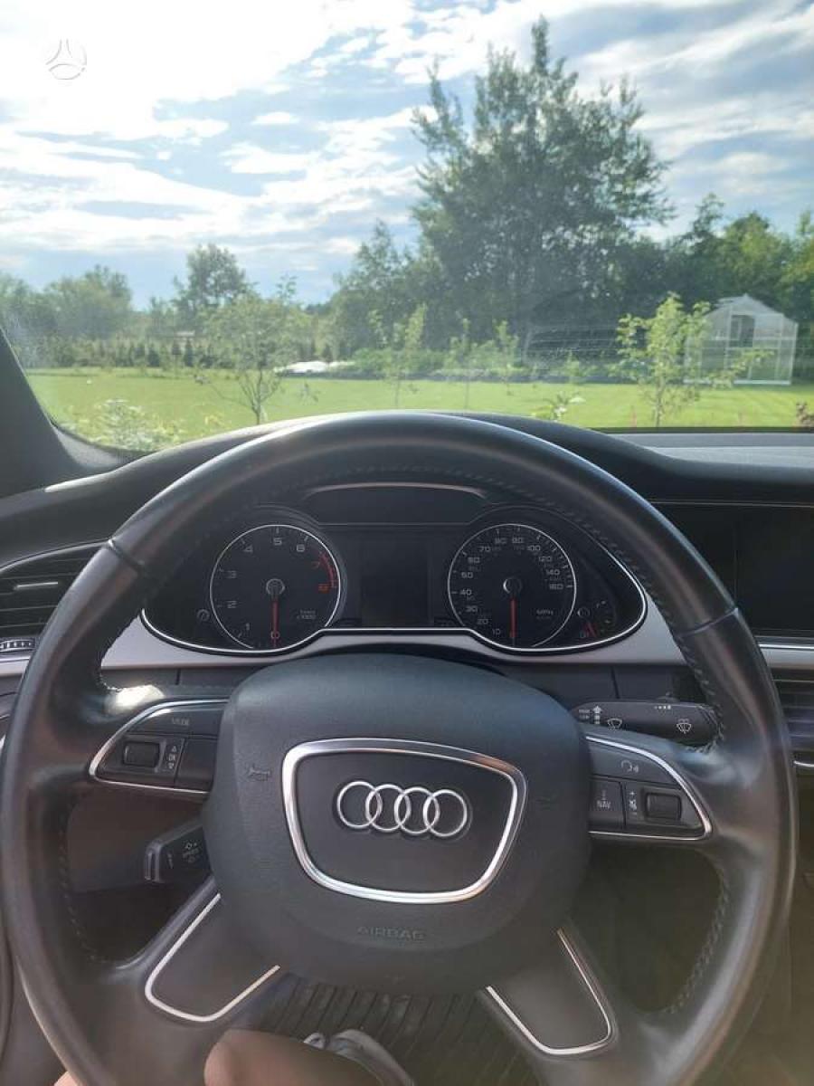 Blue Audi A4 2014 in Vilnius, with an engine capacity of 1.98 L and mileage of 185 thousand km for 9600 €, photo 16 on AUTOMOTO.COM.LV