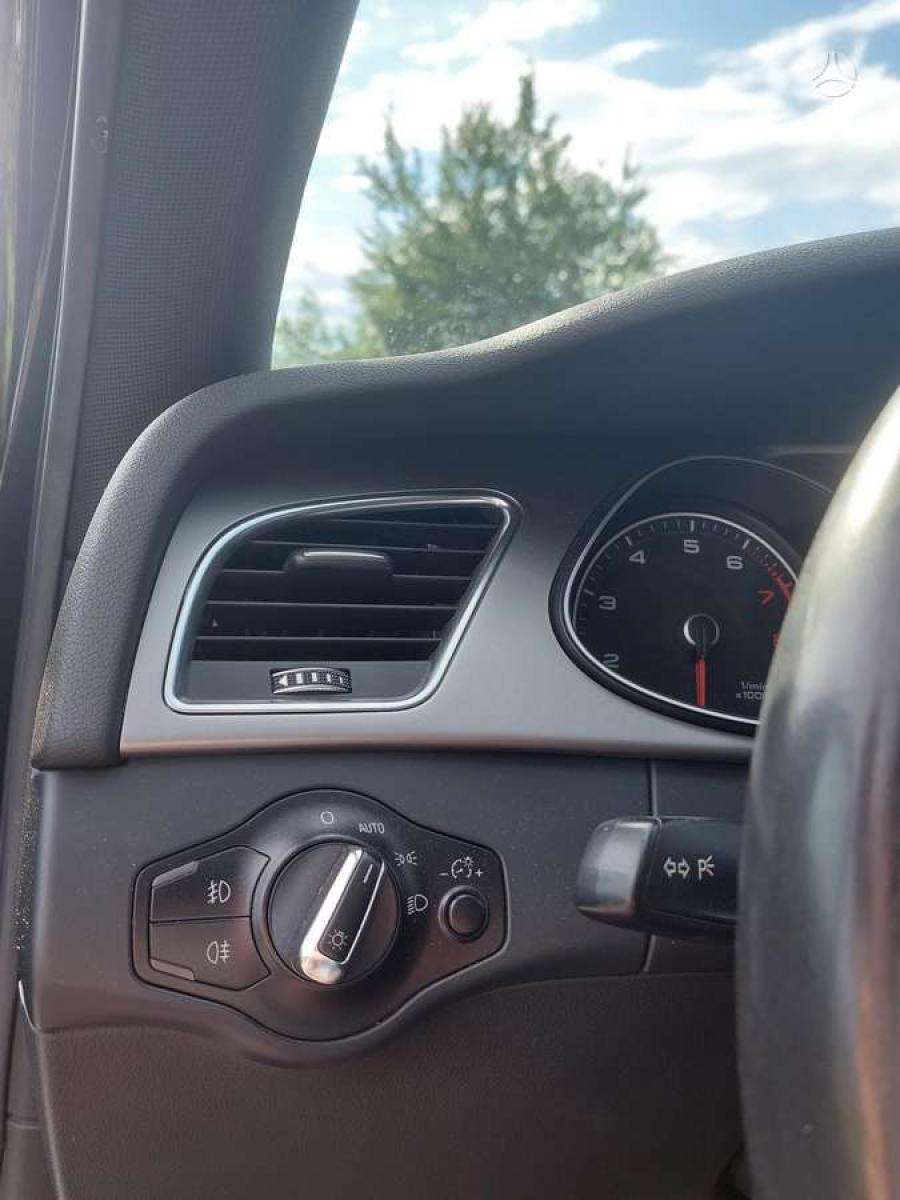 Blue Audi A4 2014 in Vilnius, with an engine capacity of 1.98 L and mileage of 185 thousand km for 9600 €, photo 24 on AUTOMOTO.COM.LV
