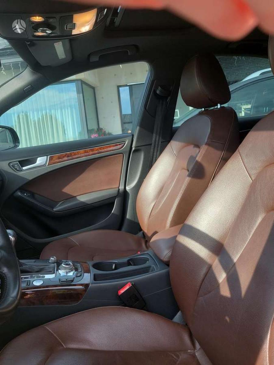 Blue Audi A4 2014 in Vilnius, with an engine capacity of 1.98 L and mileage of 185 thousand km for 9600 €, photo 25 on AUTOMOTO.COM.LV