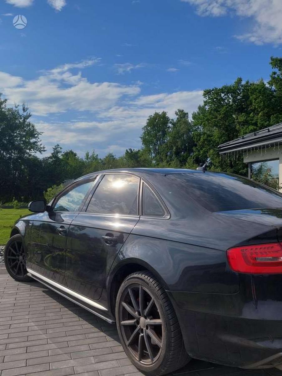 Blue Audi A4 2014 in Vilnius, with an engine capacity of 1.98 L and mileage of 185 thousand km for 9600 €, photo 29 on AUTOMOTO.COM.LV