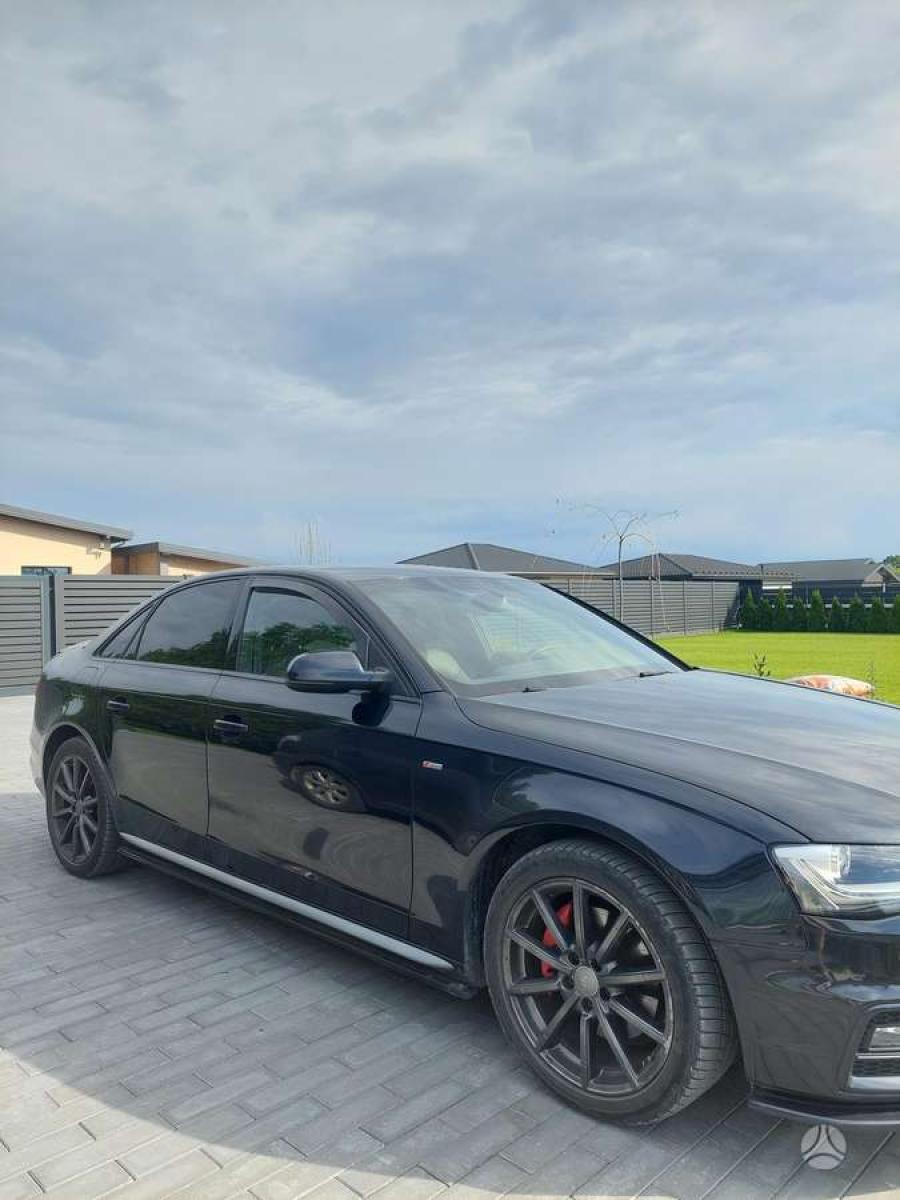 Blue Audi A4 2014 in Vilnius, with an engine capacity of 1.98 L and mileage of 185 thousand km for 9600 €, photo 31 on AUTOMOTO.COM.LV
