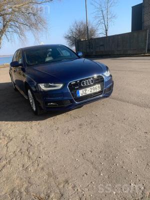 Zils Audi A4 2015 Liepāja, ar dzinēja tilpumu 2.00 L un nobraukumu 103 tūkst. km par 15500 €, foto 4 vietnē AUTOMOTO.COM.LV