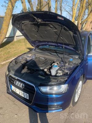Zils Audi A4 2015 Liepāja, ar dzinēja tilpumu 2.00 L un nobraukumu 103 tūkst. km par 15500 €, foto 12 vietnē AUTOMOTO.COM.LV