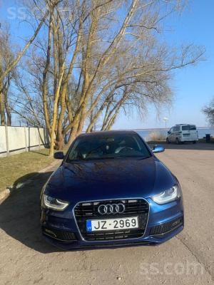 Zils Audi A4 2015 Liepāja, ar dzinēja tilpumu 2.00 L un nobraukumu 103 tūkst. km par 15500 €, foto 13 vietnē AUTOMOTO.COM.LV
