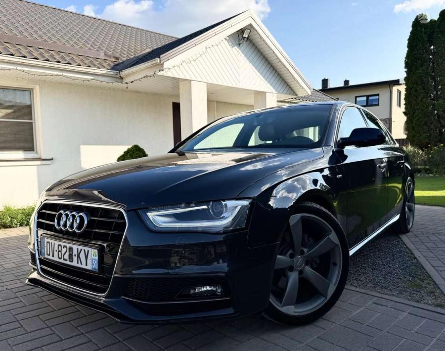 Blue Audi A4 2015 in Kaunas, with an engine capacity of 2.00 L and mileage of 260 thousand km for 10800 €, photo 1 on AUTOMOTO.COM.LV