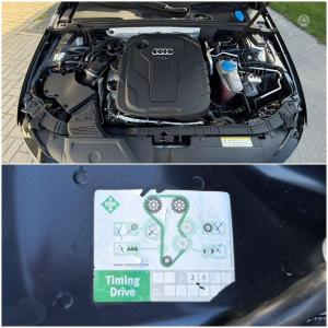 Blue Audi A4 2015 in Kaunas, with an engine capacity of 2.00 L and mileage of 260 thousand km for 10800 €, photo 3 on AUTOMOTO.COM.LV