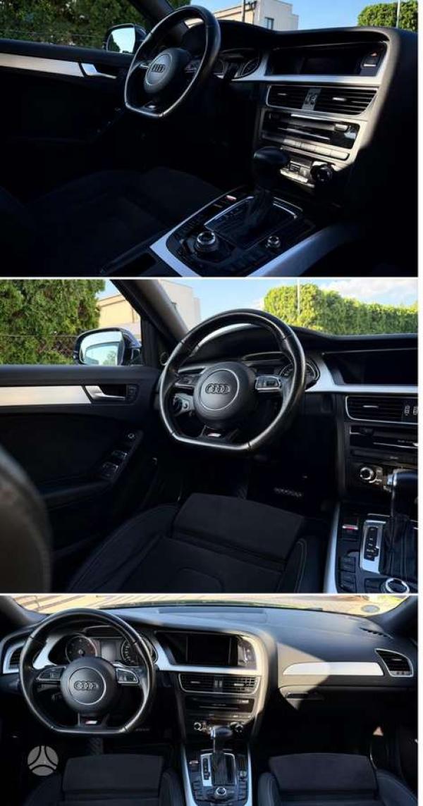 Blue Audi A4 2015 in Kaunas, with an engine capacity of 2.00 L and mileage of 260 thousand km for 10800 €, photo 4 on AUTOMOTO.COM.LV
