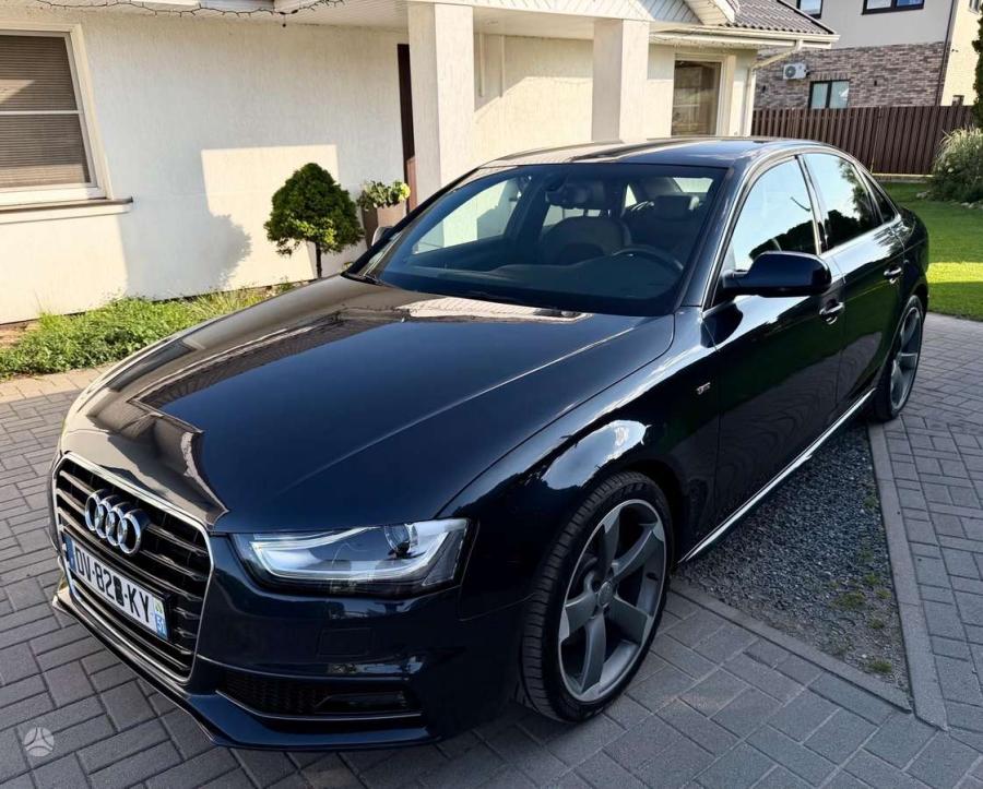 Blue Audi A4 2015 in Kaunas, with an engine capacity of 2.00 L and mileage of 260 thousand km for 10800 €, photo 15 on AUTOMOTO.COM.LV