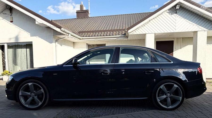 Blue Audi A4 2015 in Kaunas, with an engine capacity of 2.00 L and mileage of 260 thousand km for 10800 €, photo 25 on AUTOMOTO.COM.LV