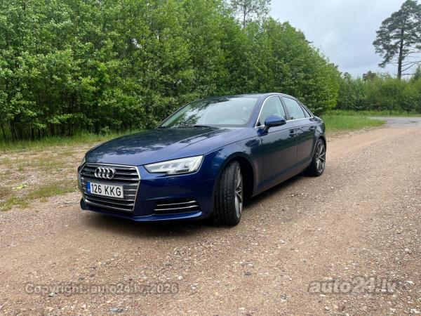 Blue Audi A4 2016 in Tallinn, with an engine capacity of 2.00 L and mileage of 223 thousand km for 11500 €, photo 2 on AUTOMOTO.COM.LV