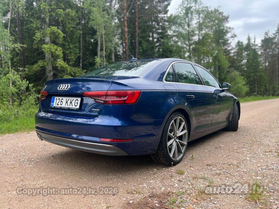 Zils Audi A4 2016 Tallina, ar dzinēja tilpumu 2.00 L un nobraukumu 223 tūkst. km par 11500 €, foto 4 vietnē AUTOMOTO.COM.LV