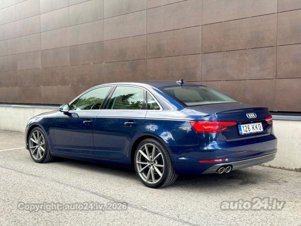 Blue Audi A4 2016 in Tallinn, with an engine capacity of 2.00 L and mileage of 223 thousand km for 15500 €, photo 4 on AUTOMOTO.COM.LV