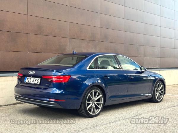 Blue Audi A4 2016 in Tallinn, with an engine capacity of 2.00 L and mileage of 223 thousand km for 15500 €, photo 6 on AUTOMOTO.COM.LV