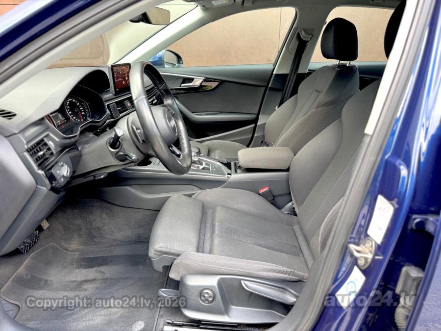 Blue Audi A4 2016 in Tallinn, with an engine capacity of 2.00 L and mileage of 223 thousand km for 15500 €, photo 10 on AUTOMOTO.COM.LV
