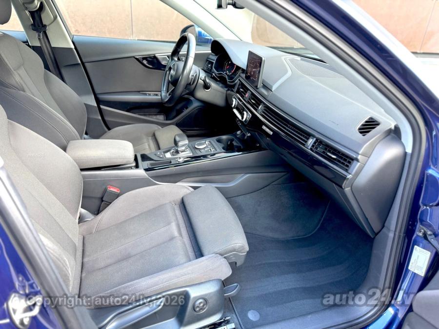 Blue Audi A4 2016 in Tallinn, with an engine capacity of 2.00 L and mileage of 223 thousand km for 15500 €, photo 15 on AUTOMOTO.COM.LV