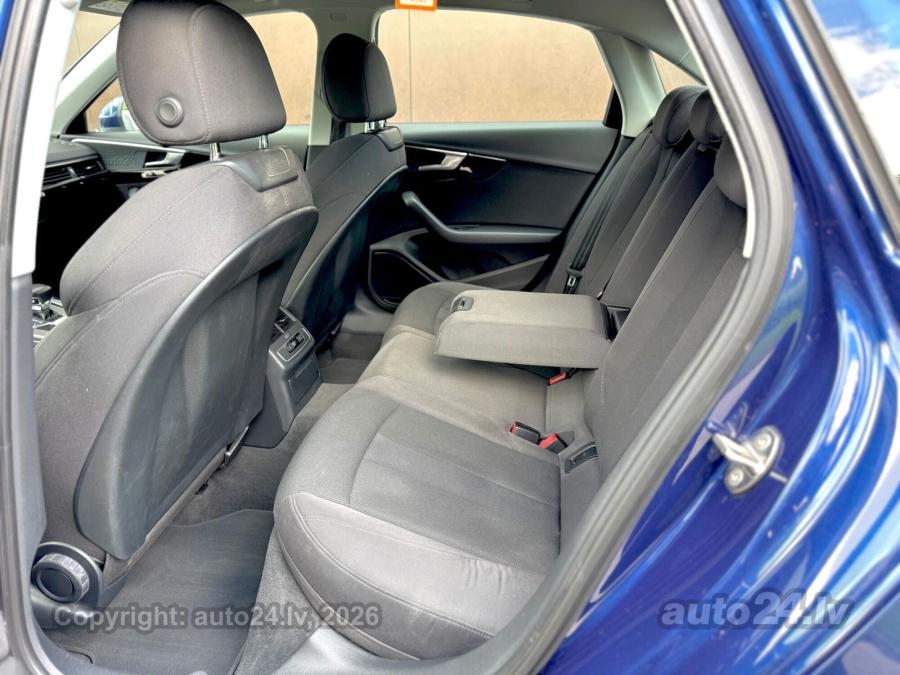 Blue Audi A4 2016 in Tallinn, with an engine capacity of 2.00 L and mileage of 223 thousand km for 15500 €, photo 17 on AUTOMOTO.COM.LV