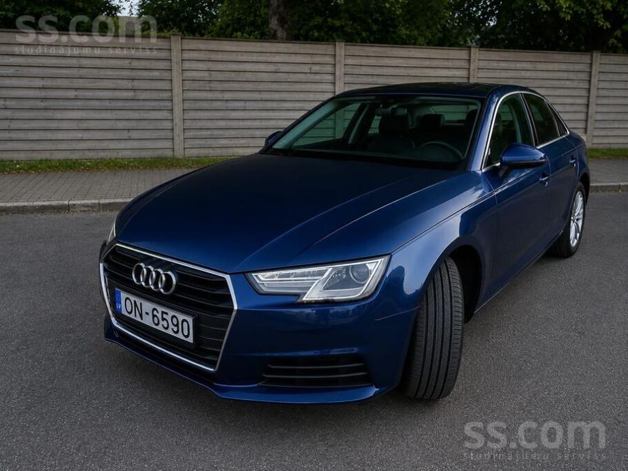 Blue Audi A4 2016 in Jelgava, with an engine capacity of 1.40 L and mileage of 215 thousand km for 11200 €, photo 3 on AUTOMOTO.COM.LV