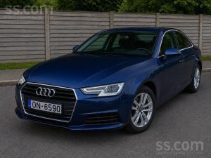 Blue Audi A4 2016 in Jelgava, with an engine capacity of 1.40 L and mileage of 215 thousand km for 11200 €, photo 4 on AUTOMOTO.COM.LV