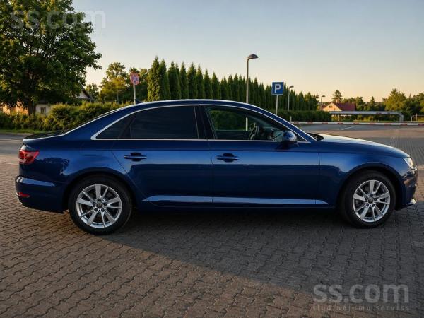 Blue Audi A4 2016 in Jelgava, with an engine capacity of 1.40 L and mileage of 215 thousand km for 11200 €, photo 5 on AUTOMOTO.COM.LV