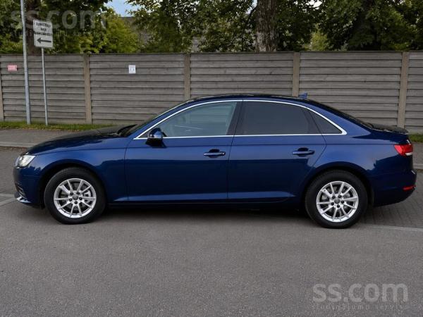Blue Audi A4 2016 in Jelgava, with an engine capacity of 1.40 L and mileage of 215 thousand km for 11200 €, photo 6 on AUTOMOTO.COM.LV
