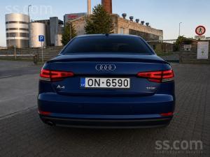 Blue Audi A4 2016 in Jelgava, with an engine capacity of 1.40 L and mileage of 215 thousand km for 11200 €, photo 8 on AUTOMOTO.COM.LV