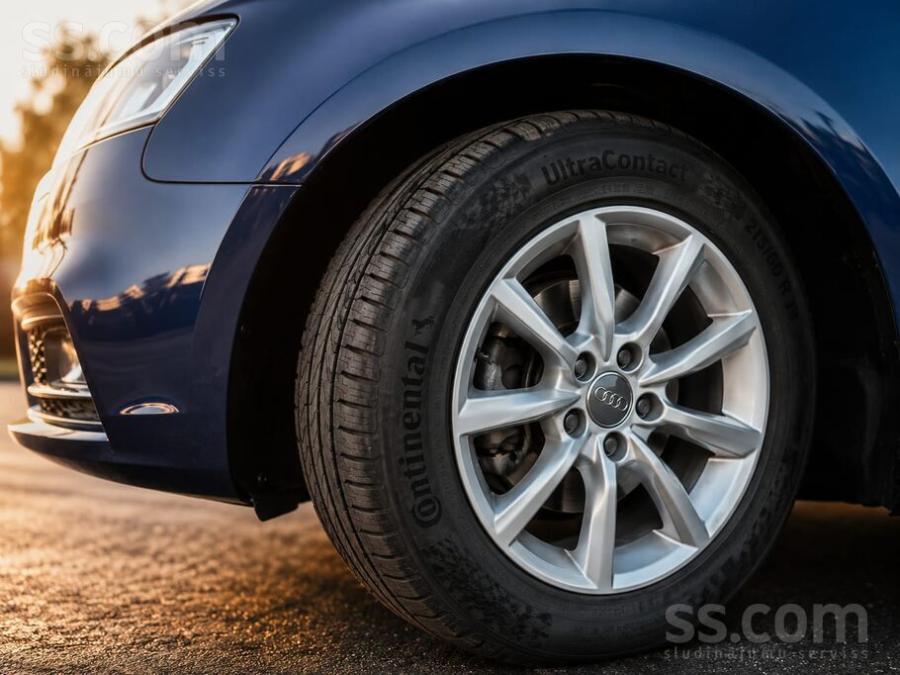 Blue Audi A4 2016 in Jelgava, with an engine capacity of 1.40 L and mileage of 215 thousand km for 11200 €, photo 12 on AUTOMOTO.COM.LV