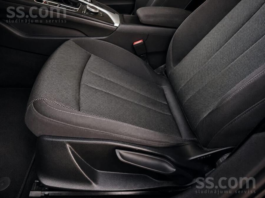 Blue Audi A4 2016 in Jelgava, with an engine capacity of 1.40 L and mileage of 215 thousand km for 11200 €, photo 19 on AUTOMOTO.COM.LV