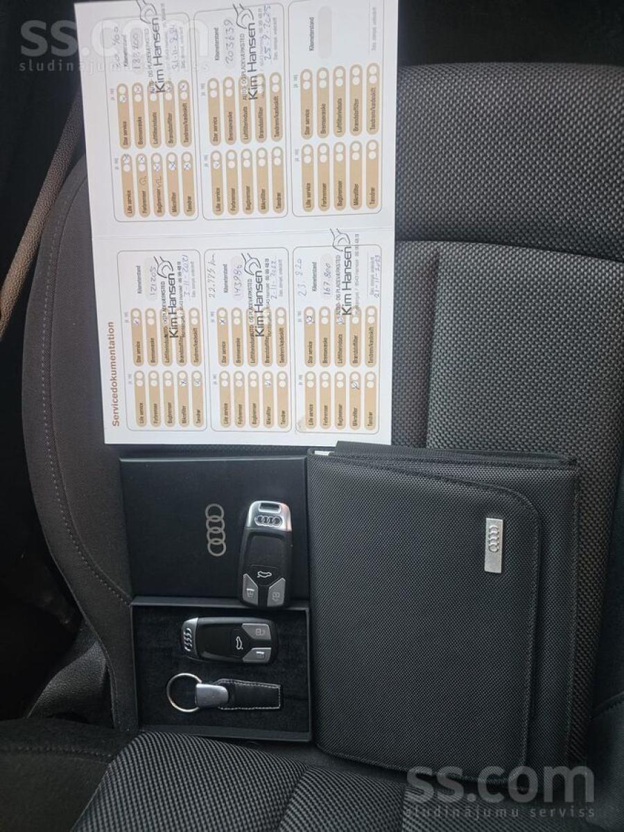 Blue Audi A4 2016 in Jelgava, with an engine capacity of 1.40 L and mileage of 215 thousand km for 11200 €, photo 22 on AUTOMOTO.COM.LV