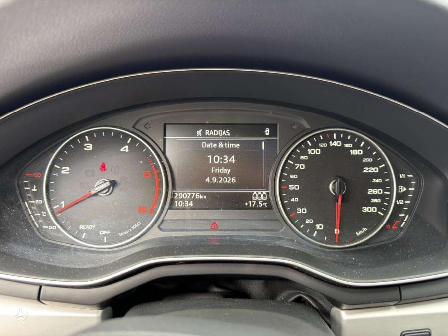 Zils Audi A4 2016 Panevēža, ar dzinēja tilpumu 1.97 L un nobraukumu 291 tūkst. km par 9999 €, foto 25 vietnē AUTOMOTO.COM.LV