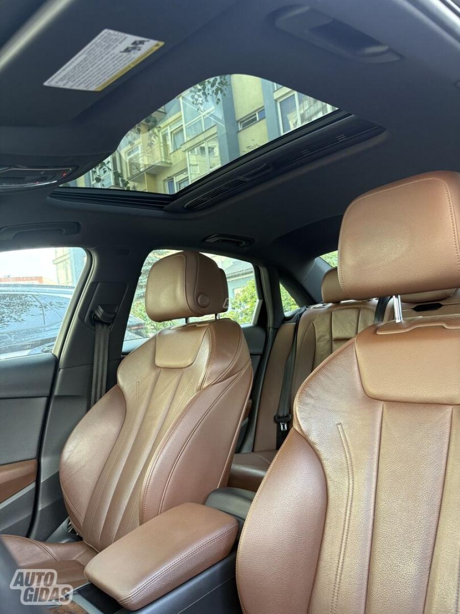 Blue Audi A4 2017 in Vilnius, with an engine capacity of 2.00 L and mileage of 168 thousand km for 17000 €, photo 12 on AUTOMOTO.COM.LV