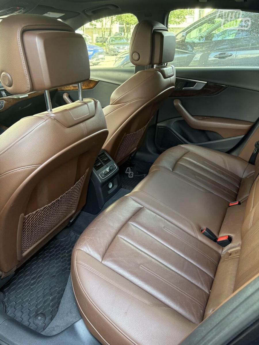 Blue Audi A4 2017 in Vilnius, with an engine capacity of 2.00 L and mileage of 168 thousand km for 17000 €, photo 15 on AUTOMOTO.COM.LV