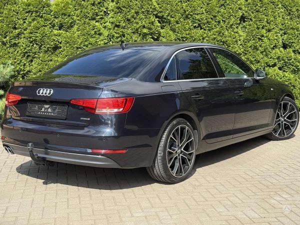 Blue Audi A4 2017 in Jonava, with an engine capacity of 1.97 L and mileage of 221 thousand km for 15250 €, photo 6 on AUTOMOTO.COM.LV