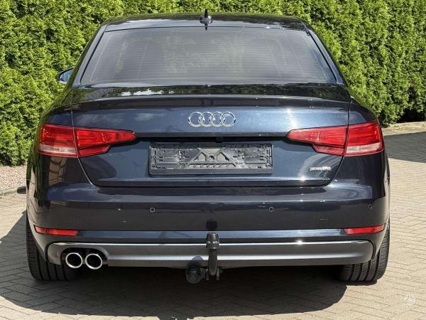Blue Audi A4 2017 in Jonava, with an engine capacity of 1.97 L and mileage of 221 thousand km for 15250 €, photo 8 on AUTOMOTO.COM.LV
